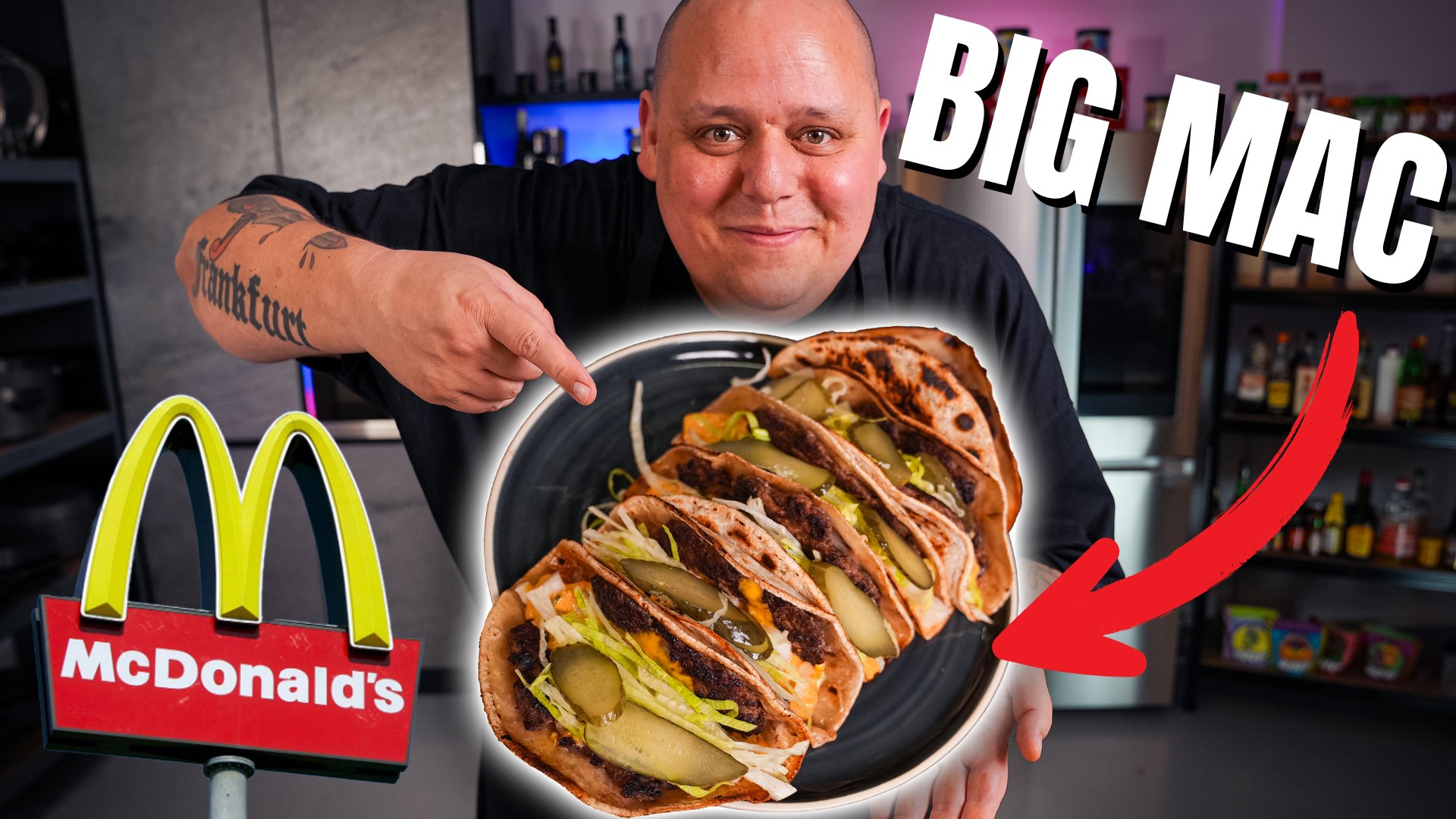Selbstgemachte Big Mac Tacos mit originaler Big Mac Soße | Schritt-für ...